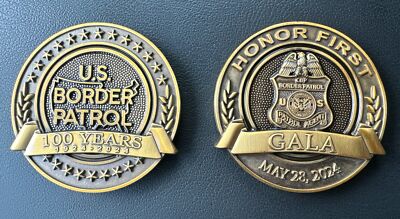Border Patrol Centennial Coin | eBay