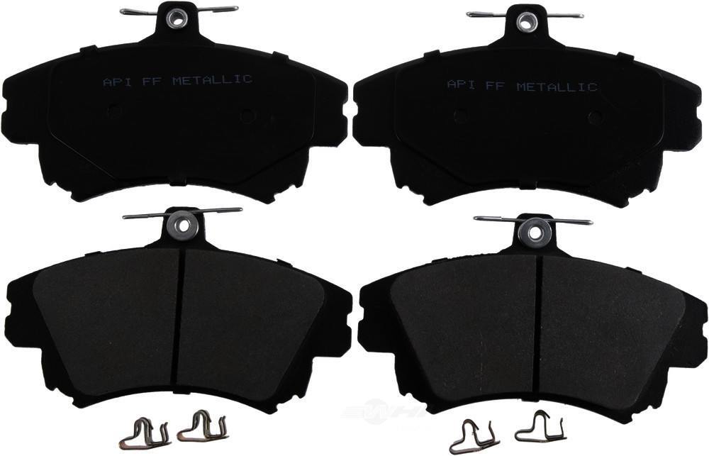 Disc Brake Pad Set-PSM Semi-Met Disc Brake Pad Front Autopart Intl 1402 ...