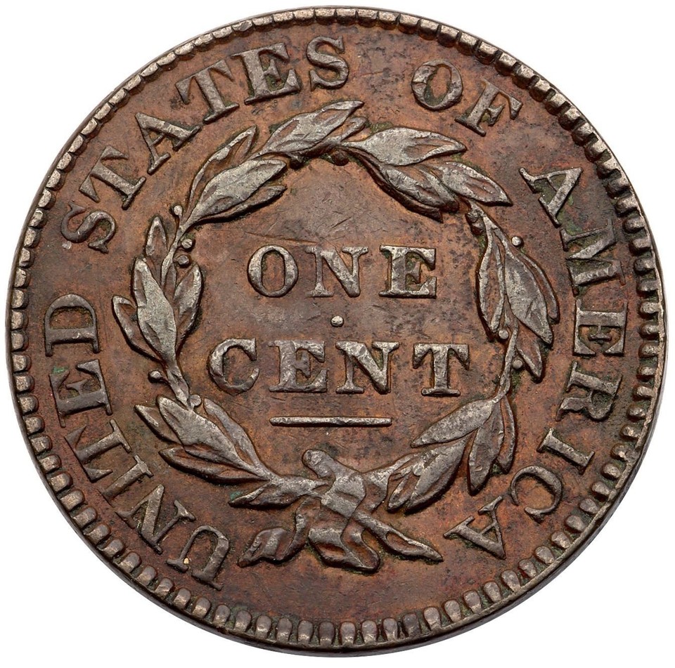 1829 N-1 R-3 Lg Letters Matron or Coronet Head Large Cent Coin 1c | eBay