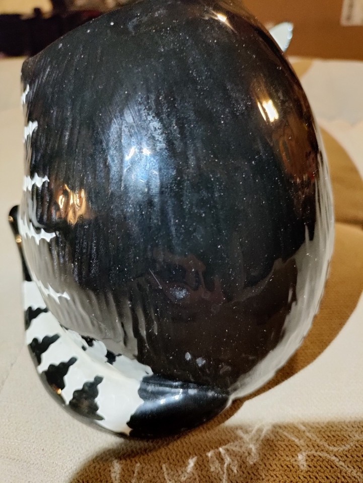 Sigma by Tastesetter Kliban Kiss Cat Ceramic Jar Black White Rare ...