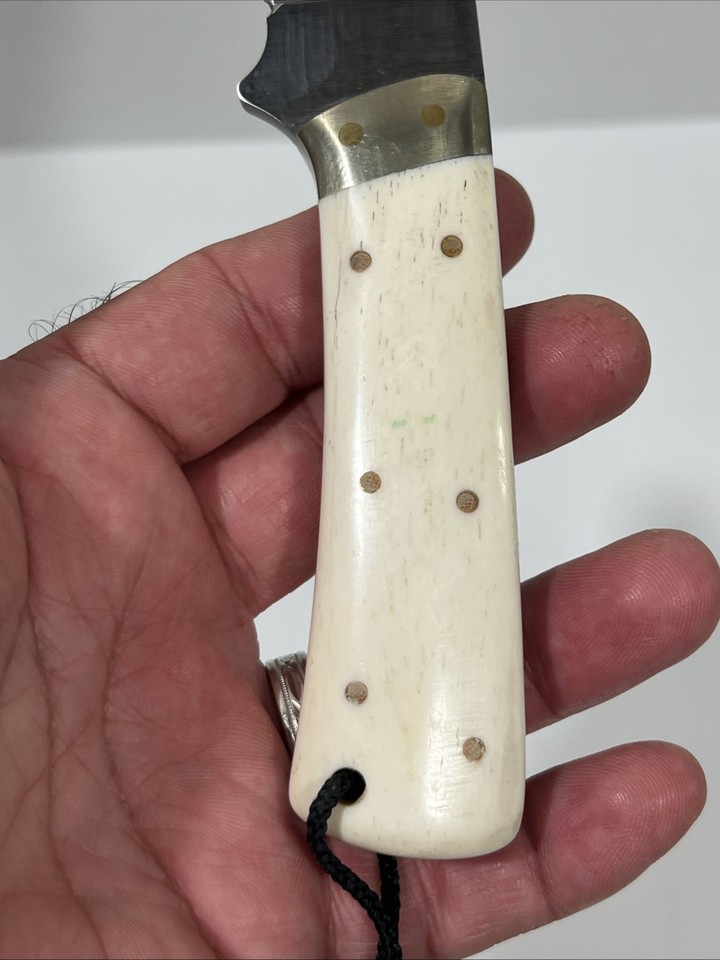 Bill Redd Custom Made Since 1956 Fixed Blade Knife W/ Original Sheath ...