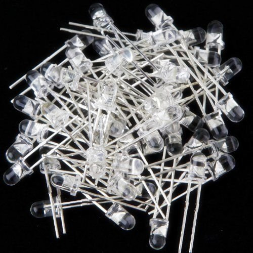 1000pcs F3 3mm White Round Superbright LED Light LED lamp GOOD QUALITY ...