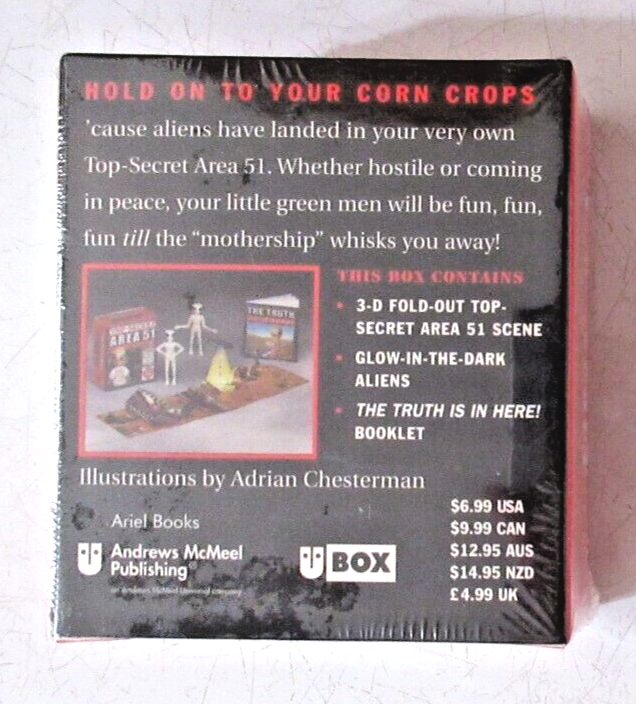 Area 51 TOP SECRET Novelty Alien Book Box, Top secret, Roswell | eBay