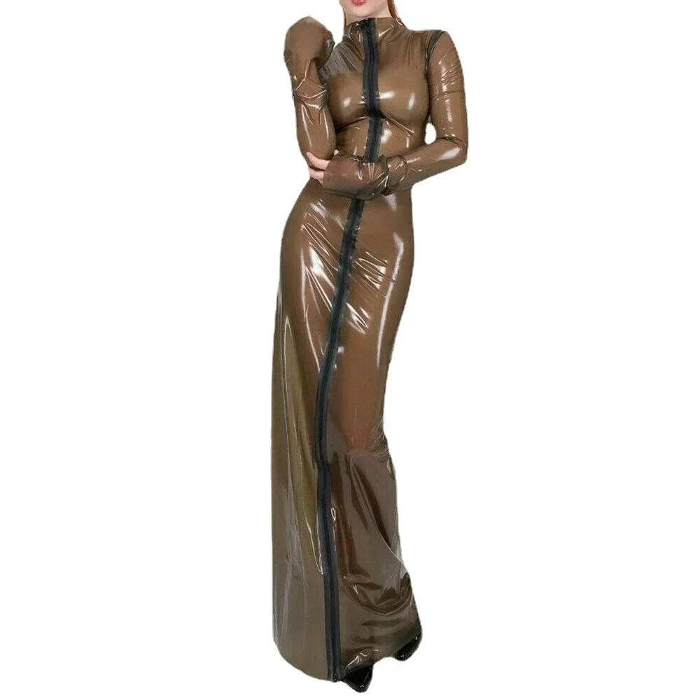 Transparent Plastic Dress
