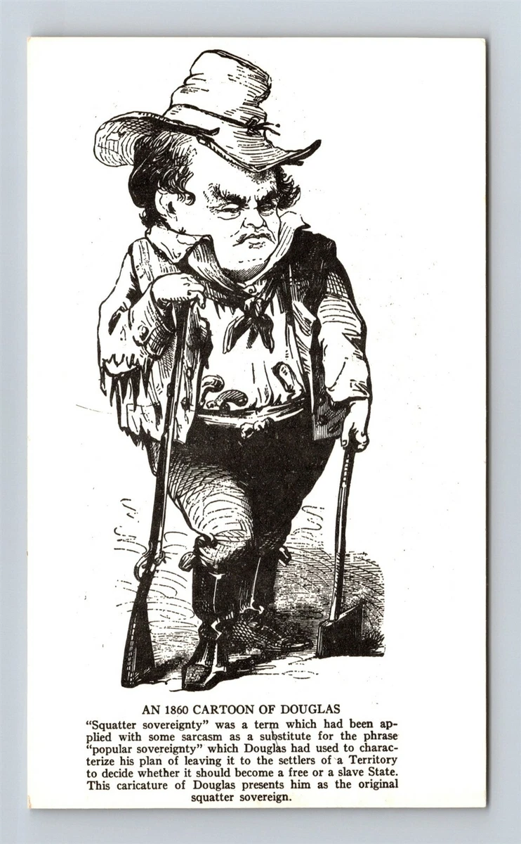 Popular Sovereignty Civil War Cartoon