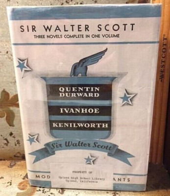 SIR WALTER SCOTT - Three Complete Novels Modern Library Giant G12 ...