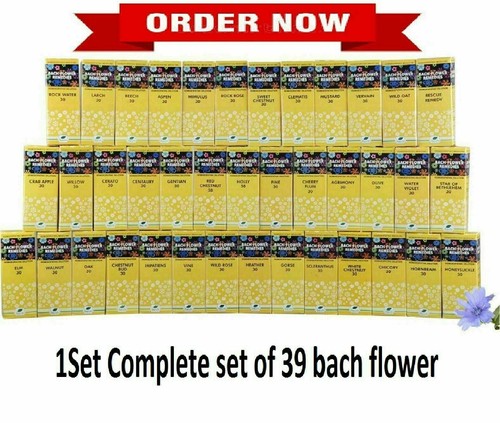New Life Bach Flower Remedies Kit (30ml) 1Set Complete set of 39 bach ...