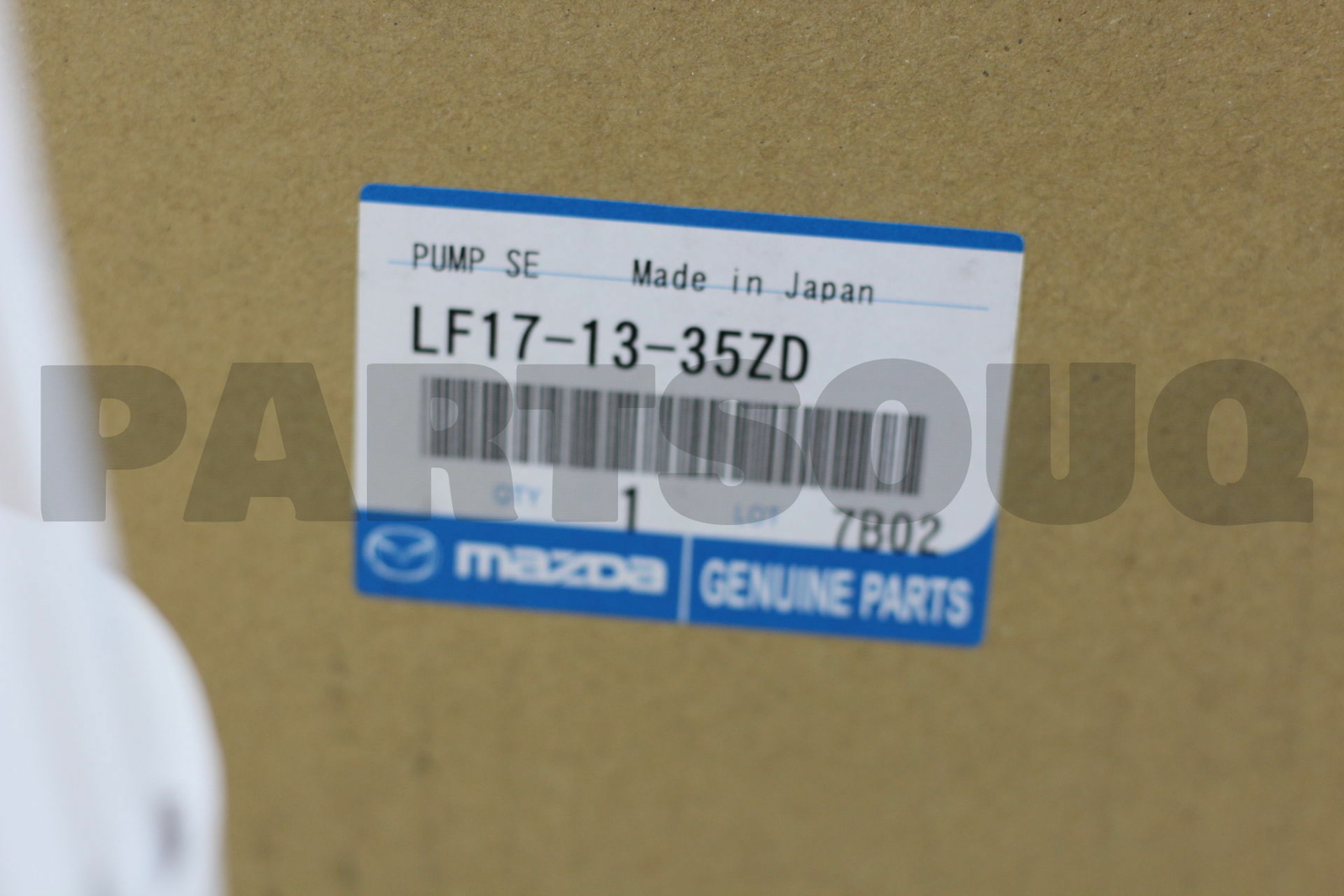 LF171335ZD Genuine Mazda PUMP,FUEL LF17-13-35ZD | eBay