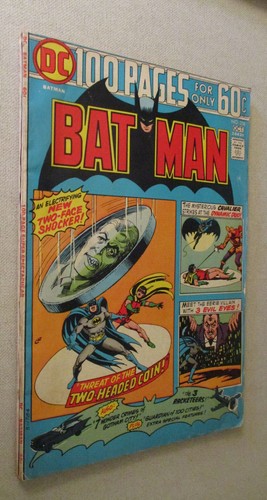 Batman #258 100 Pages Two Face Nick Cardy Cover 1974 DC | eBay
