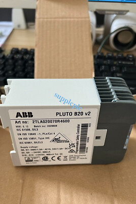 ABB 2TLA020070R4600 PLUTO B20 v2 programmable safety controller new | eBay
