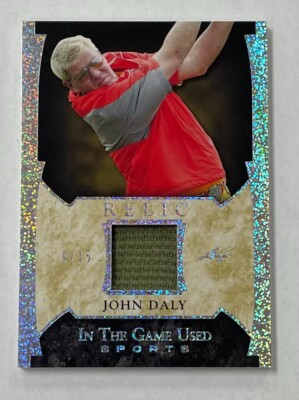 John Daly 2022 Leaf In The Game Used No.GUM-22 9/15 Relic Card | eBay
