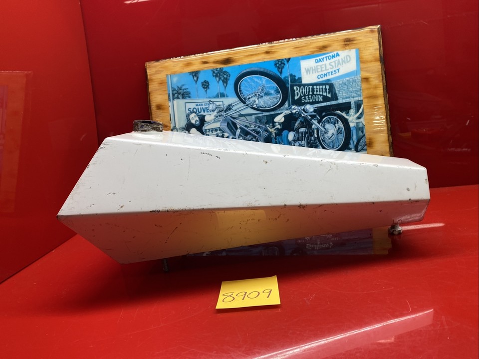 harley chopper prism coffin tank gas Fuel vintage Panhead Sportster ...