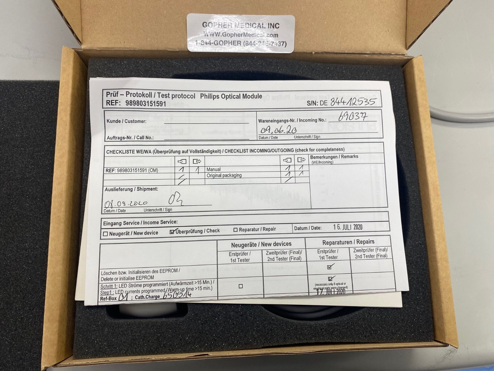 Philips SO2 989803151591 SO2 Optical Module for sale online | eBay