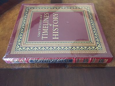 Easton Press SMITHSONIAN TIMELINES OF HISTORY SEALED (damage to back ...