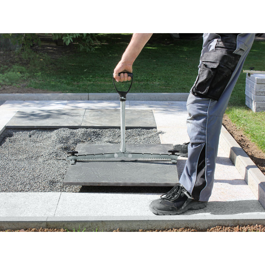 LANGFIT® Paving Slab Lifter 30-62cm Professional with Extra-Long Handle ...