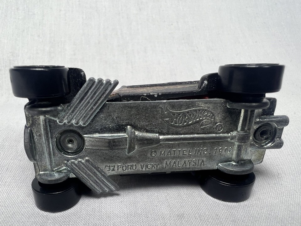 VINTAGE 1968 HOT WHEELS REDLINE MATTEL 32 FORD VICKY STREET ROD Cyclops Classic | eBay