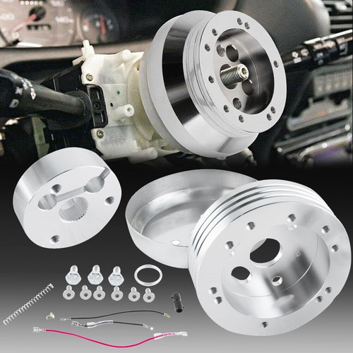 5/6 Hole Steering Wheel Hub Adapter for Flaming River Ididit Chevy ...