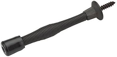 National Hardware 3" Spring Door Stopper Spring Door Stop with Rubber ...