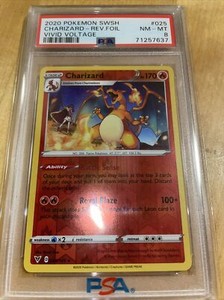 Charizard 2020 Sword & Shield: Vivid Voltage #025/185 Reverse Holo ...