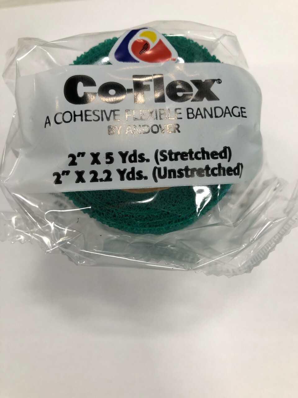 *1-Pack* Andover Co-Flex Cohesive Bandage 2" x 5" Yards Green 3200GR | eBay