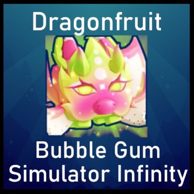 🔥 Dragonfruit Bubble Gum Simulator Infinity BGSI Roblox 🔥 | eBay UK