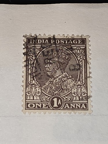Vintage India 1 Anna Stamp Used - #F688 | eBay