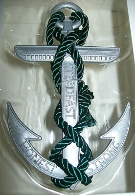 New Hallmark Anchor Steadfast Honest Strong Signature Ornament 2020 | eBay