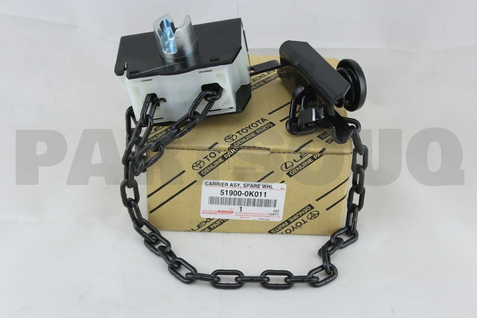 519000K011 Genuine Toyota CARRIER ASSY, SPARE WHEEL 51900-0K011 | eBay