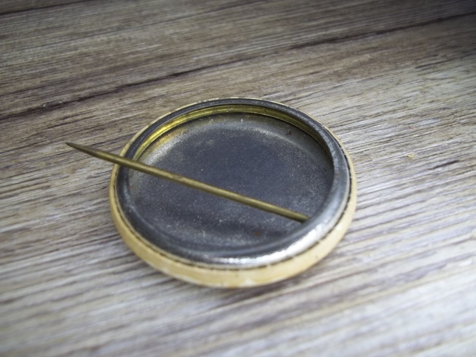 Delta Queen steam boat pinback button that says I rather be a steamboat ...