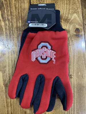 Ohio State Buckeyes 2 Tone Non-Slip Utility Gloves -NEW | eBay