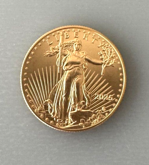 2025 Gold 1/2 oz American Eagle $25 Gold Coin US Mint Gold Eagle 1/2 oz ...