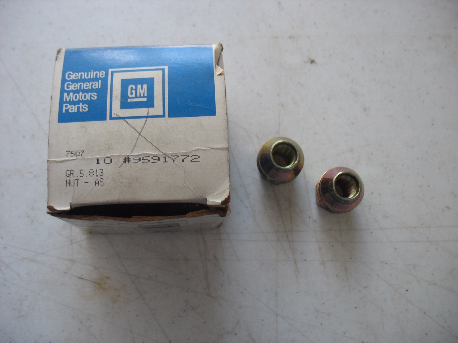 NOS GM External Thread Lug Nut Qty 1 Part #9591772 | eBay