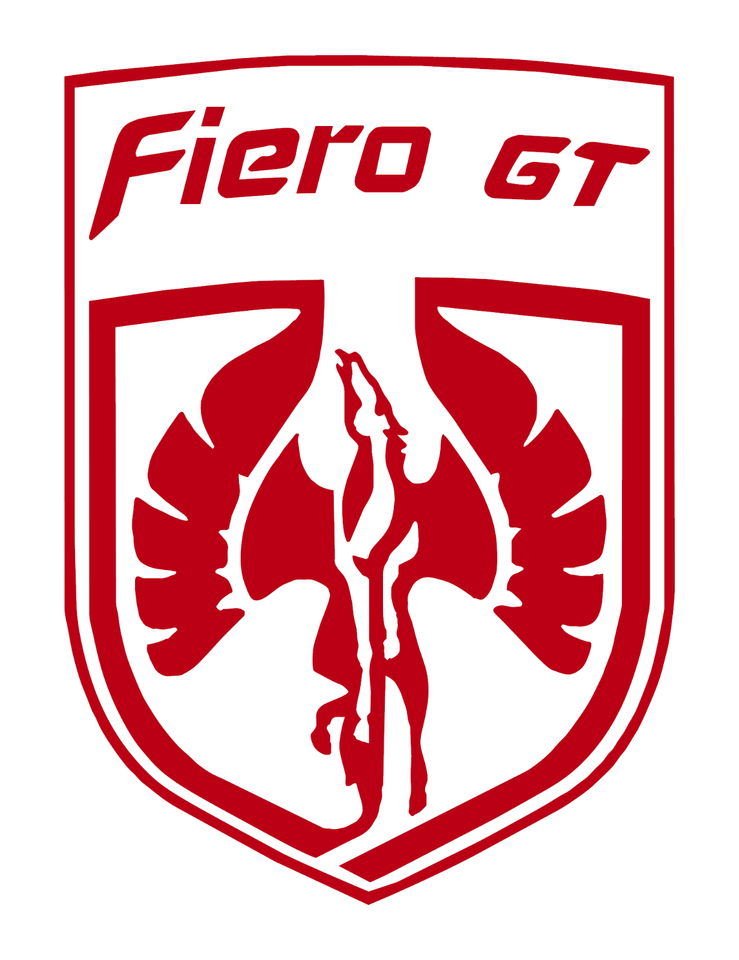 Pontiac Fiero GT Pegasus Emblem Vinyl Decal Your Color Choice Sticker ...