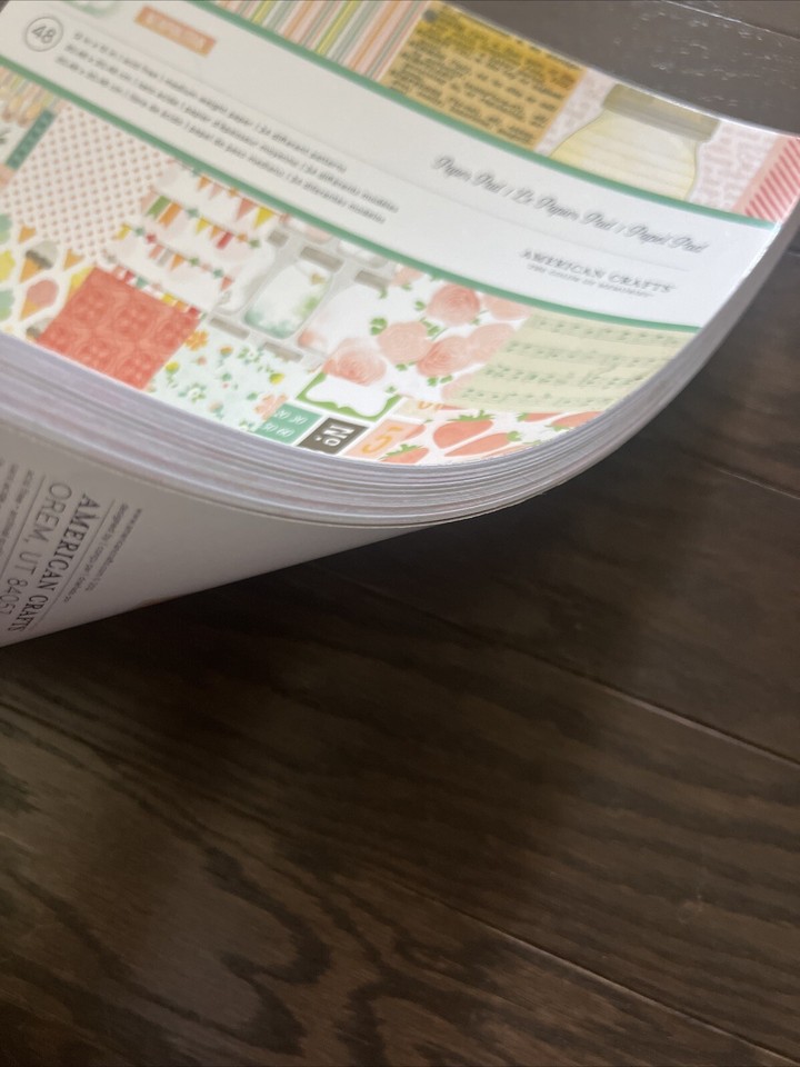 Dear Lizzy Neapolitan Paper Pad 12x12 Missing 2 Sheets | eBay