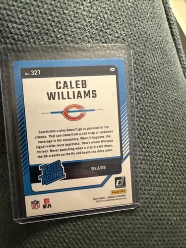 Caleb Williams 2024 Panini Donruss Red Press Proof Rated Rookie | eBay