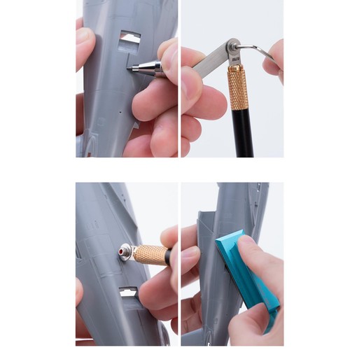 Steel Rivet Marking Roller Model Building Tool & Non-Slip Alloy Handle ...