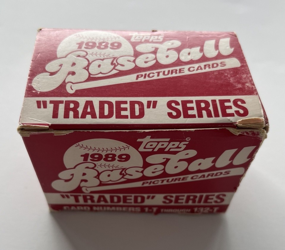 Late 80’s Baseball Card Lot. Topps Complete Sets 2of 86/87/88/2of 89 ...