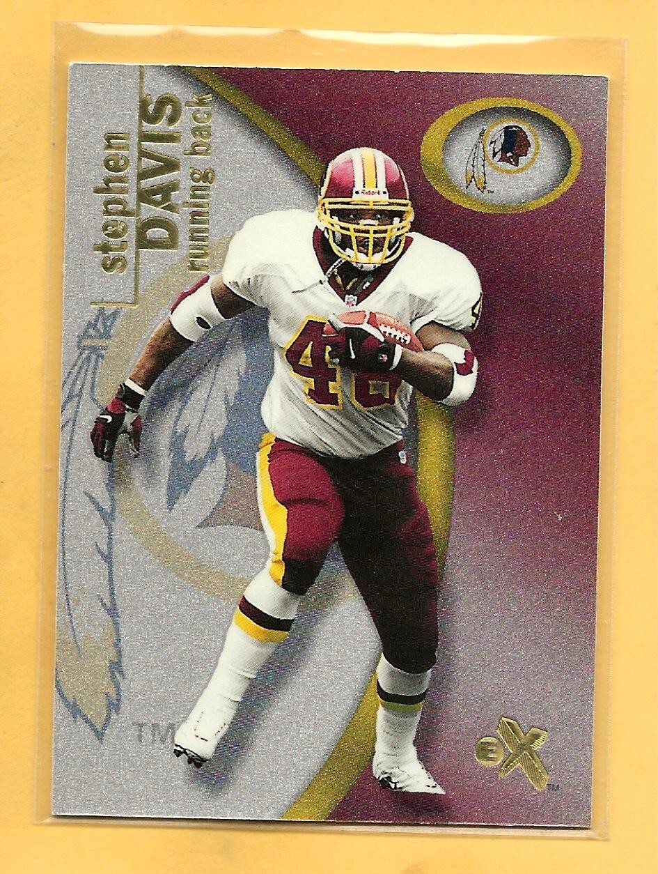 STEPHEN DAVIS - 2001 E-X - #43 - Redskins - Comb. Shipping | eBay