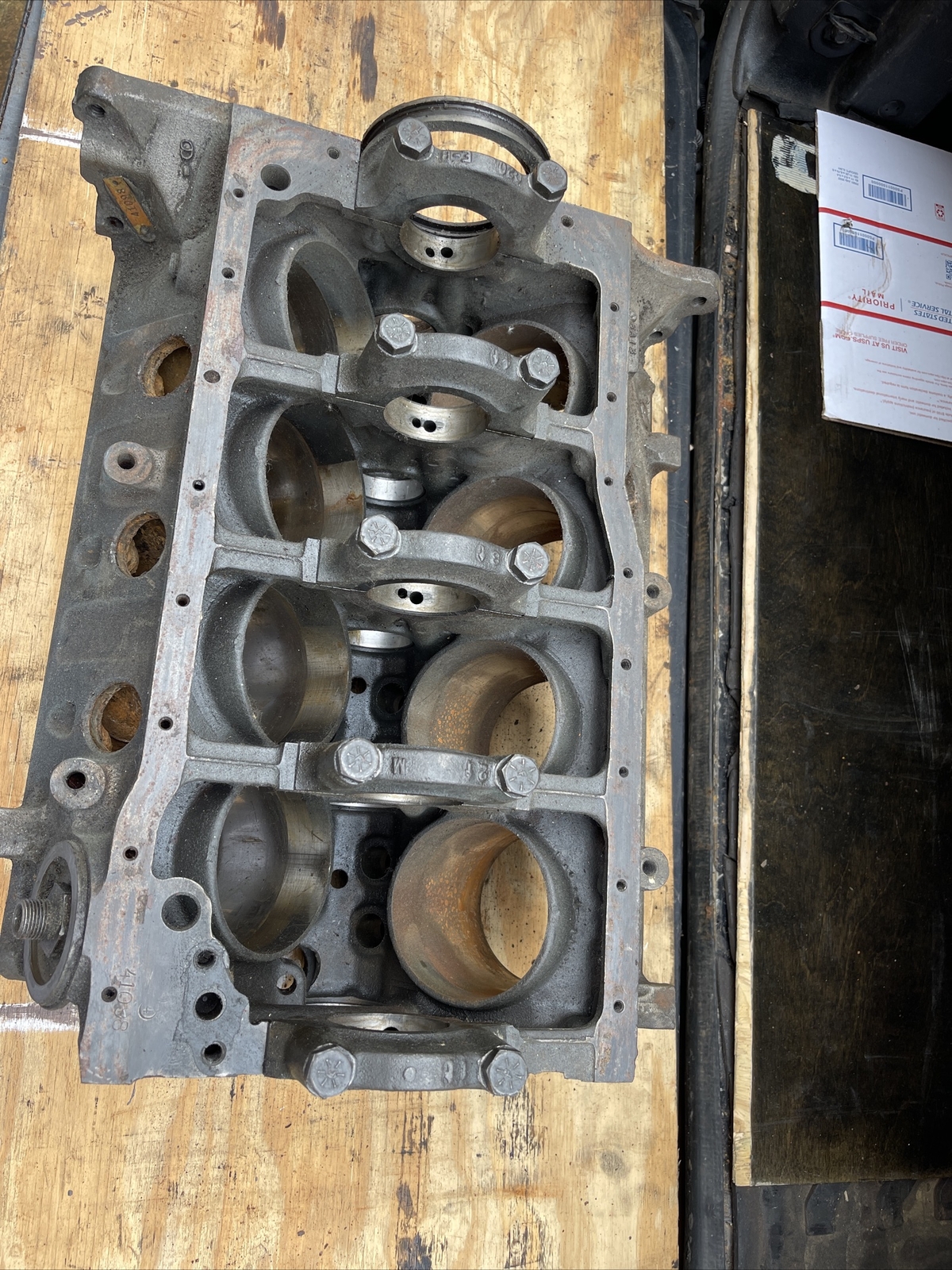 OEM 1965 289 Ford Bare Engine Block 060 Over Bore C5AE-6015E 6A13 ...