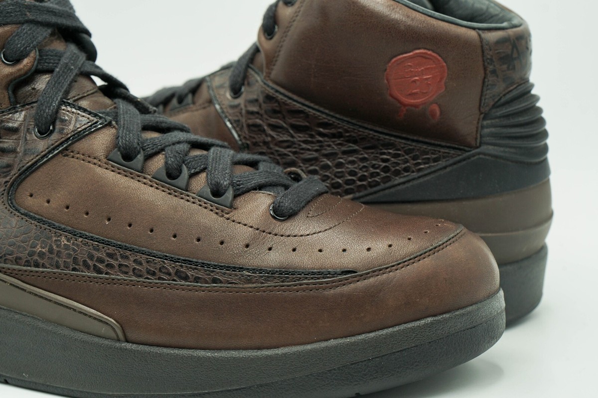 AIR JORDAN II 2 RETRO USED SIZE 9 BIN 23 PREMIO DARK CINDER AIR JORDAN II 2 RETRO USED SIZE 9 BIN 23 PREMIO DARK CINDER