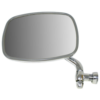 Empi 98-2017 Left Outside Chrome Mirror, Type 2 Vw Bus, 1968-79 Stock ...
