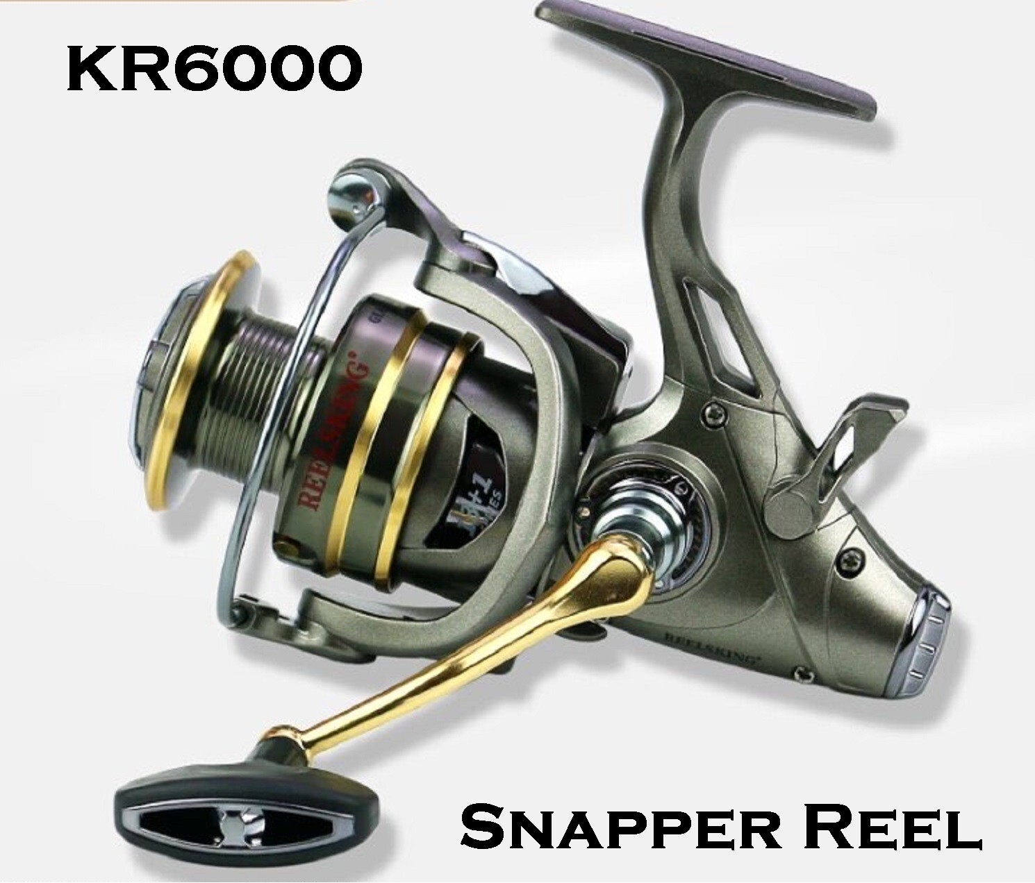 Snapper Reel Fishing Reel KR6000 Baitruner Spinning Reel 15kg Drag Aus ...