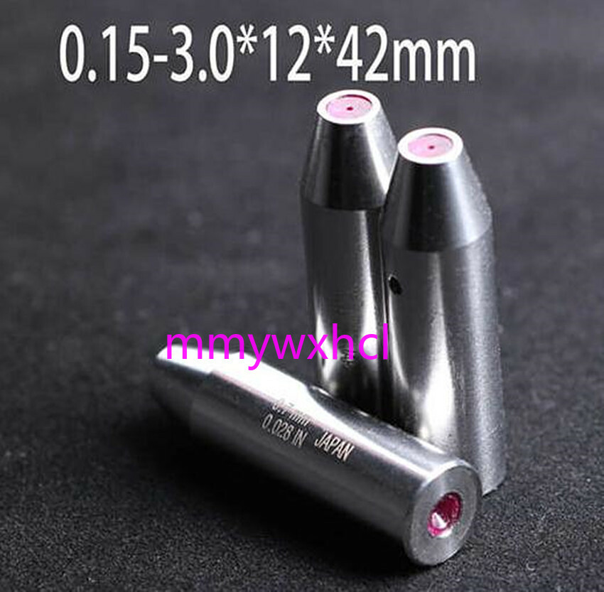 1x CNC EDM Wire Cut Machine 12x42mm Ruby Ceramic Electrode Guide Part 0 ...