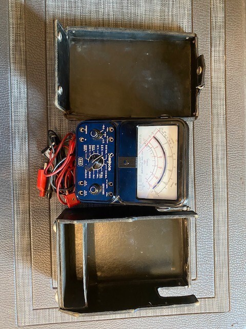 Simpson Multimeter 261 Series 2 Vintage With Original Case. Tested | eBay