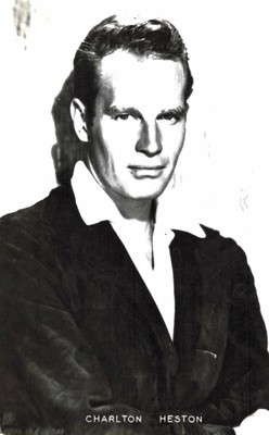 Charlton Heston Original France Postcard No. 3039 A | eBay
