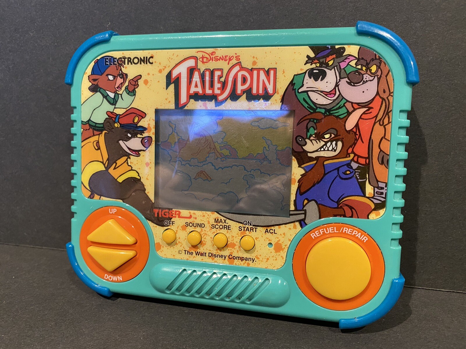 Vintage 1990 Disney Talespin Tiger Electronics Handheld Game Tested ...