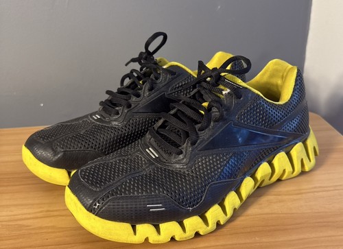 Reebok Zig Pulse Men’s sz 9 ZigTech - Running Shoe Sneakers Black ...