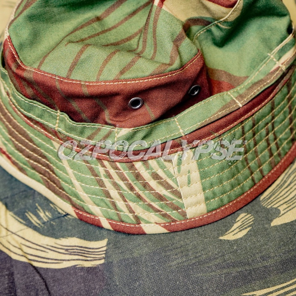 Rhodesian Brushstroke Bush Hat - Camouflage Camo Army SAS Cold War ...