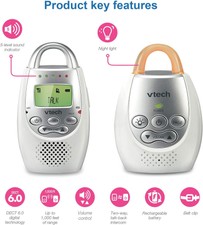 VTech DM221 Digital Audio Baby Monitor for sale online | eBay