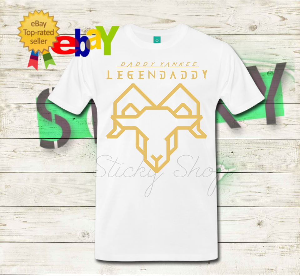 Daddy Yankee Legendaddy Logo Album 2022 T-Shirt XS-2XL (HTV) | eBay
